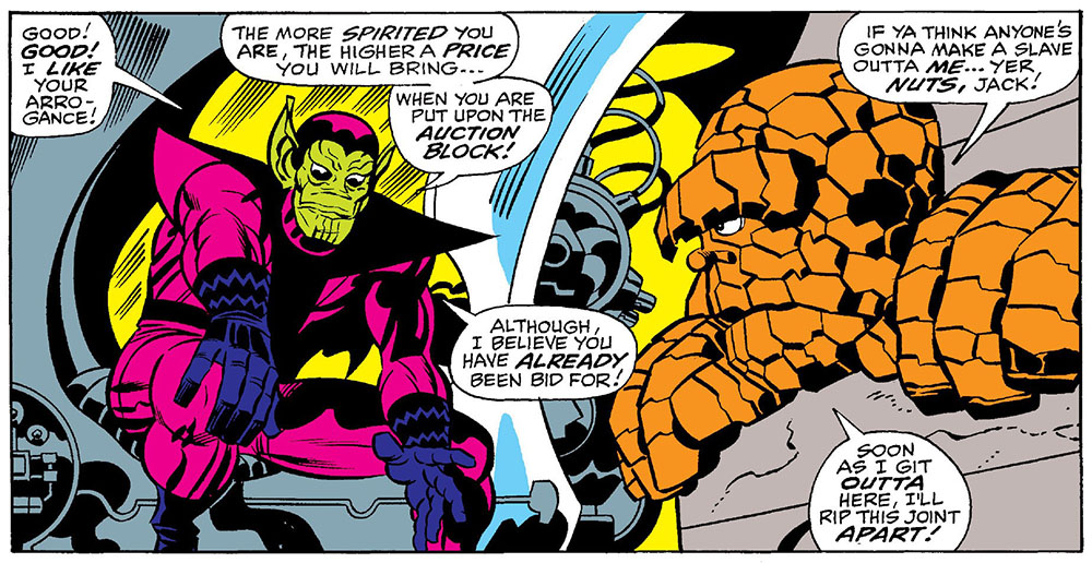 Marvel's Fantastic Four #91 (Oct 1969) | The Thing -- Enslaved!